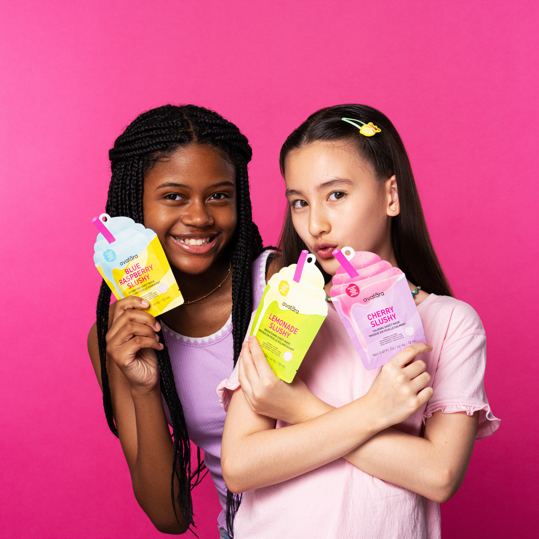 Blue Raspberry Slushy Kid's Mask 15 Pack – avatara