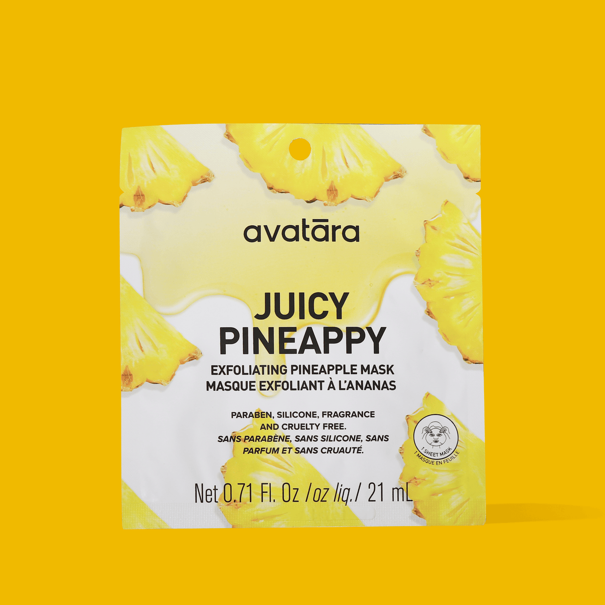 Face Masks - Pineappy Exfoliating Face Mask – avatara